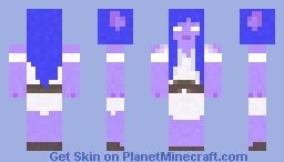 night elf dress Minecraft Skin