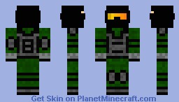 X-Y-Z Infantry Man. Minecraft Skin