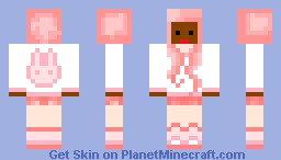 Cute Black Girl Minecraft Skin