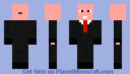 Hitman Minecraft Skin