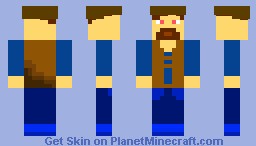 Old Fisher Minecraft Skin