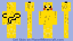 Pikachu Minecraft Skin