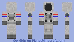 Astronaut Minecraft Skin