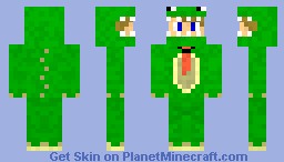 Crocodile Minecraft Skin