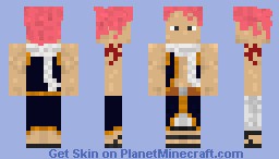 Natsu by XK Minecraft Skin