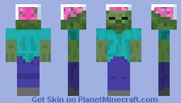 Brain In A Jar Minecraft Skin