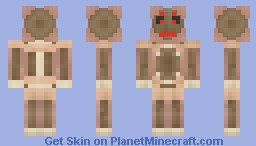 Cardboard King Minecraft Skin