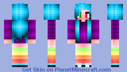 ¤ɱio¤ 50 subs - Lolipop Girl? Minecraft Skin