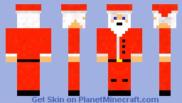 Santa skin contest entry Minecraft Skin