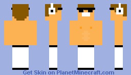 Man with abs Minecraft Skin