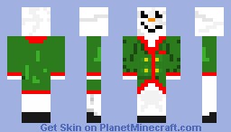 Dressed Snowman Minecraft Skin