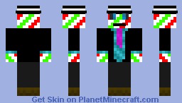 Candy Cane Man - Skin Contest Minecraft Skin