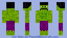 Hulk Minecraft Skin