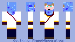 Hooded Ice Mage Minecraft Skin