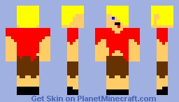 Rugged Demigod Minecraft Skin