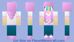 Fluffel Puff Girl skin Minecraft Skin