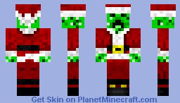 My Creeper Santa Minecraft Skin