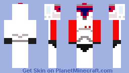 red clone Minecraft Skin