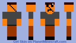 Governor from the walking dead Minecraft Skin