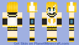 Rin Kagamine (Vocaloid)~ Minecraft Skin