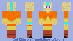 Avatar Aang Minecraft Skin