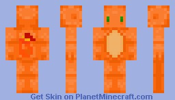 Charmander Minecraft Skin