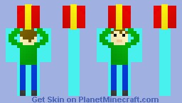 Child with Gift Minecraft Skin