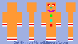 Ginger Bread Man Minecraft Skin
