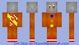 Gingerbread Knight Minecraft Skin