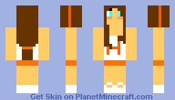 Hooters Waitress Minecraft Skin