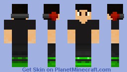 Jordan Maron/CaptainSparklez Minecraft Skin