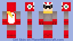 Protoman Minecraft Skin