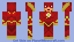 Flash Regime Minecraft Skin