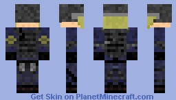 CS:S Counter Terrorist Minecraft Skin