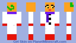 Snow Woman Minecraft Skin
