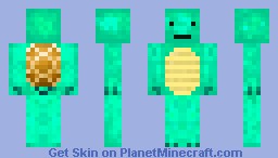 Turtle (Aqua) Minecraft Skin