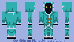 Blue Thief / Magic cloak Minecraft Skin