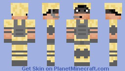 Desert Soldier Minecraft Skin