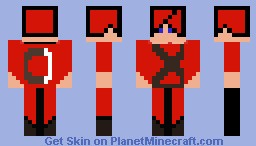 Red assassin Minecraft Skin