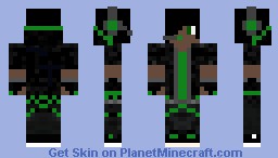Green Gamer Minecraft Skin