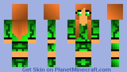 Forest Girl Minecraft Skin