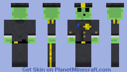 Police Slime Minecraft Skin