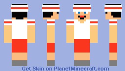 minecity people pack 1: tennis person v1 Minecraft Skin