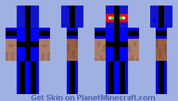red eyes Minecraft Skin