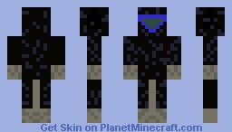 Obsidian Armor (1st skin) Minecraft Skin