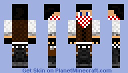 Cowboy Outlaw Minecraft Skin