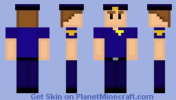 Police with hat Minecraft Skin