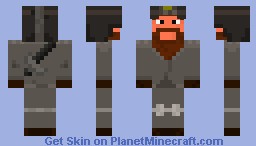 dwarf miner Minecraft Skin