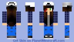Cool Girl Minecraft Skin