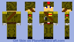 H.L.F Soldier Minecraft Skin